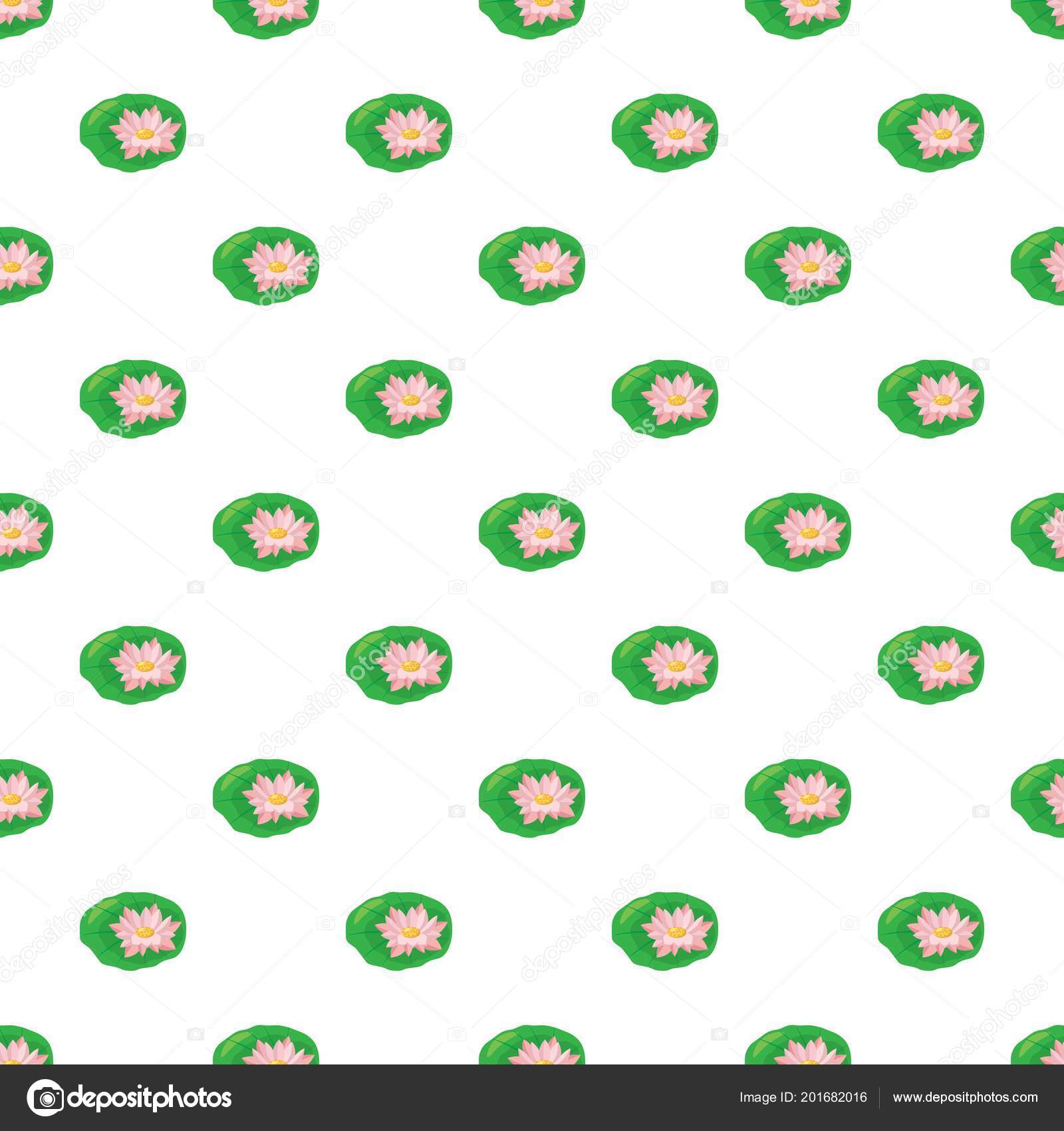 Lotus flower pattern — Stock Vector © ylivdesign #201682016