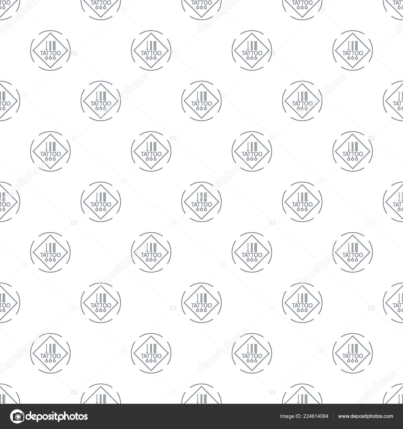 Tattoo pictogram pattern vector seamless — Stock Vector © ylivdesign ...