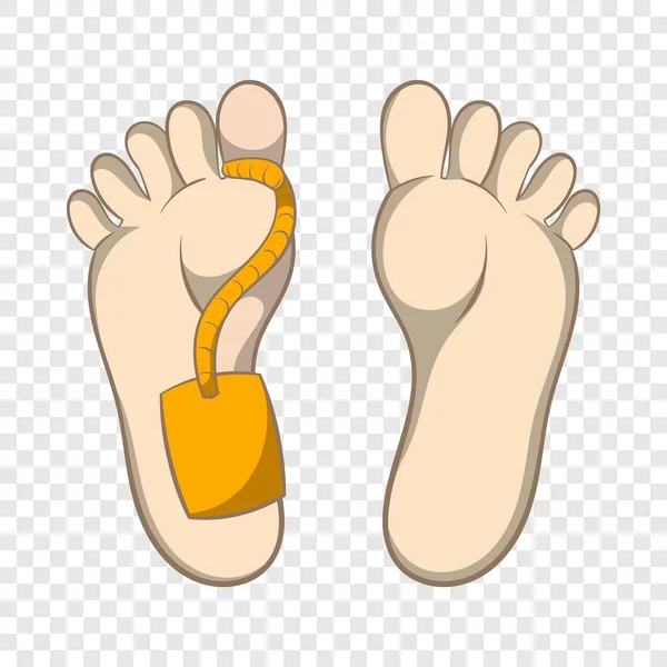 Toe tag Vector Art Stock Images | Depositphotos