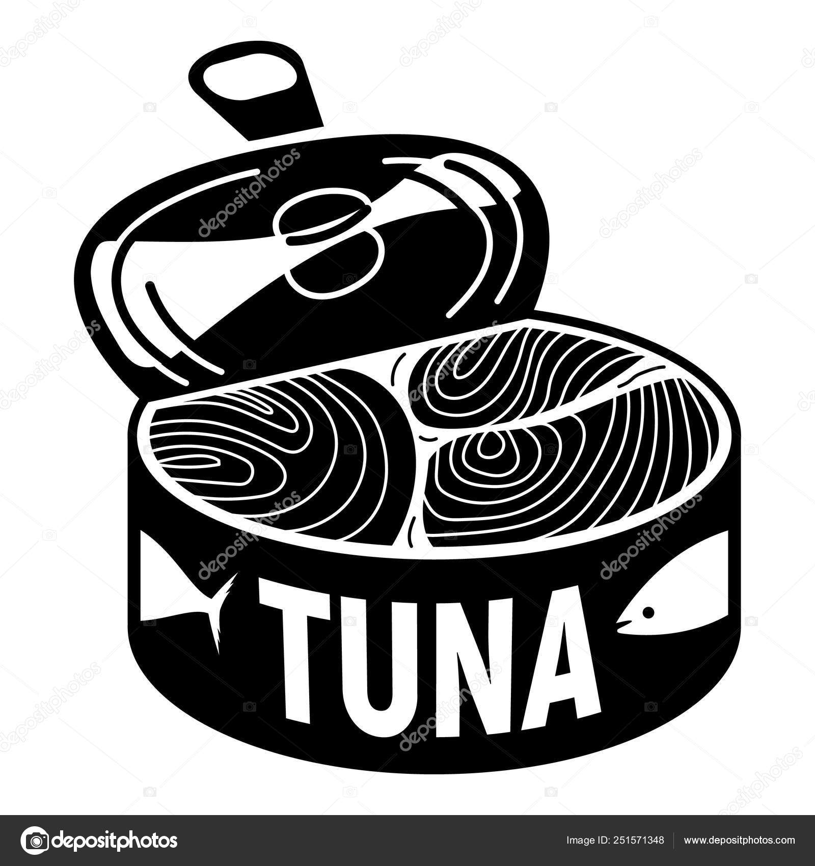 Open tuna can icon, simple style Stock Vector Image by ©ylivdesign ...