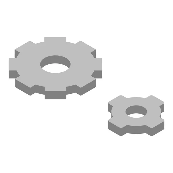 Cog wheel system icon, isometric style ⬇ Vector Image by © ylivdesign ...
