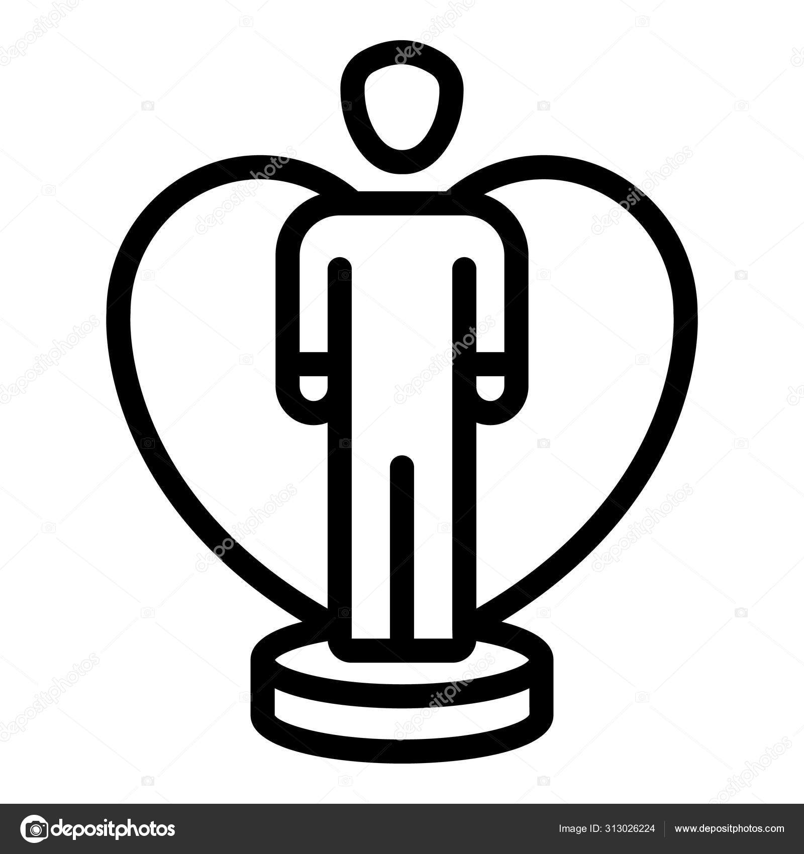 Man loyalty program icon, outline style Stock Vector by ©ylivdesign ...