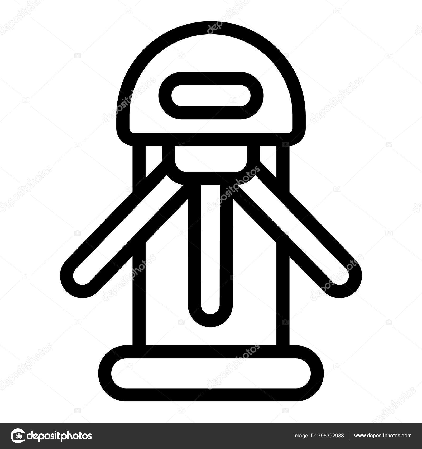 Turnstile icon, outline style Stock Vector by ©ylivdesign 395392938