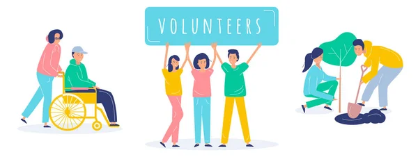 100,000 Volunteer cartoon Vector Images | Depositphotos