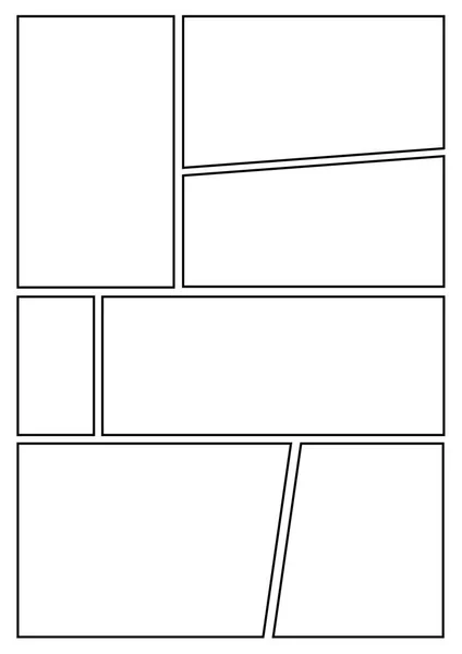 Comic book templates for drawing — Stock Vector © Insh1na #282418490