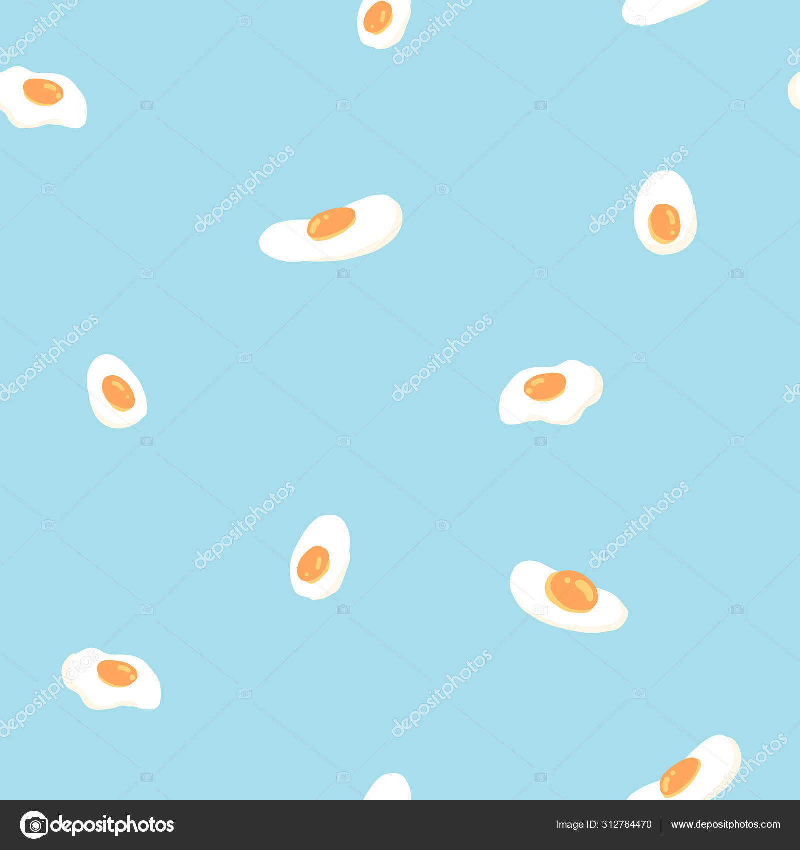 Doodle Egg Menu Cute Eggs Menu Vector Illustration Stock Vector Image ...
