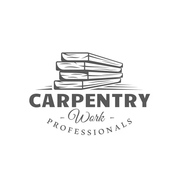 Carpentry logo Vector Art Stock Images | Depositphotos