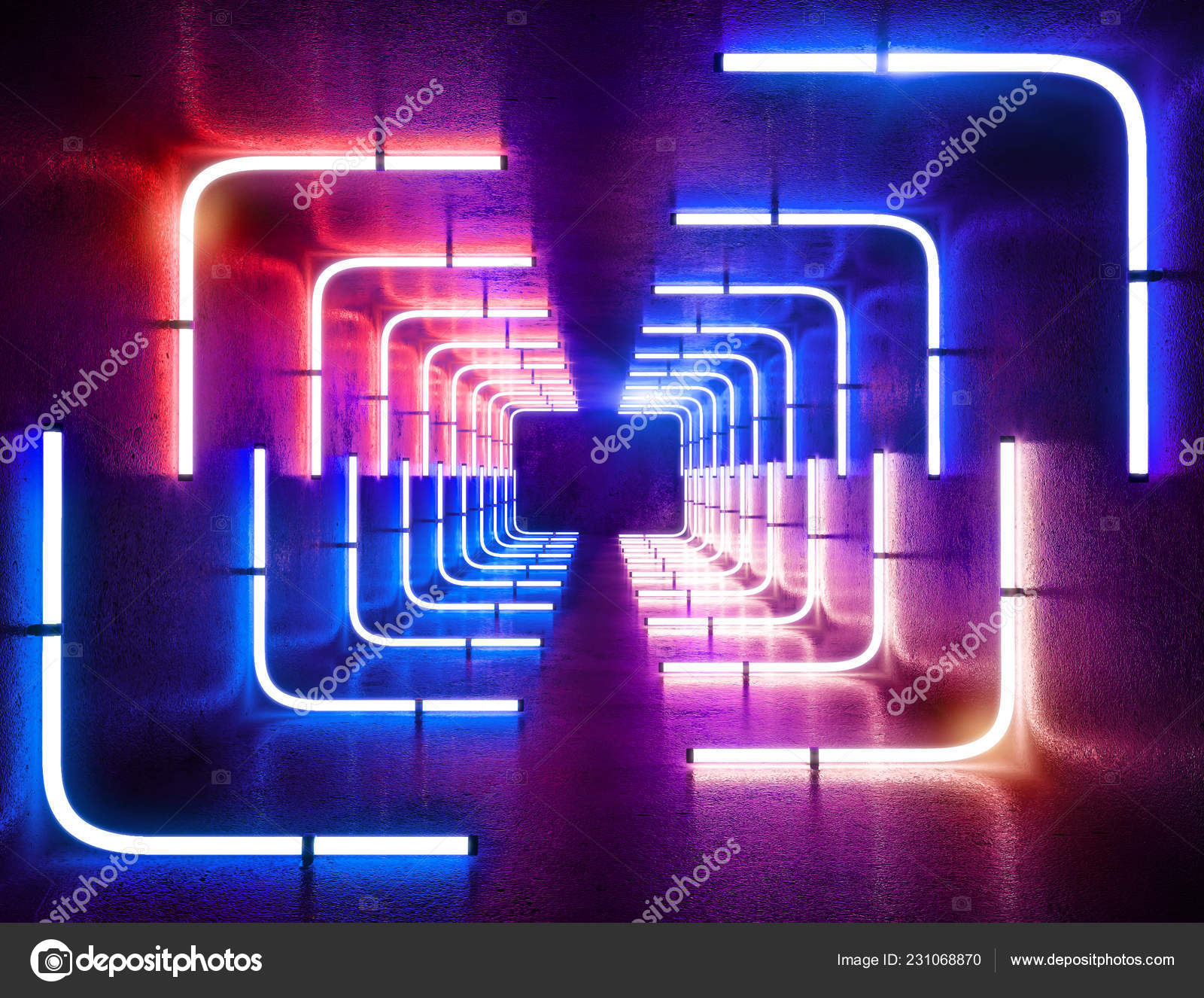 Pink Blue Neon Lighted Background Stock Photo by ©brocrock 231068870