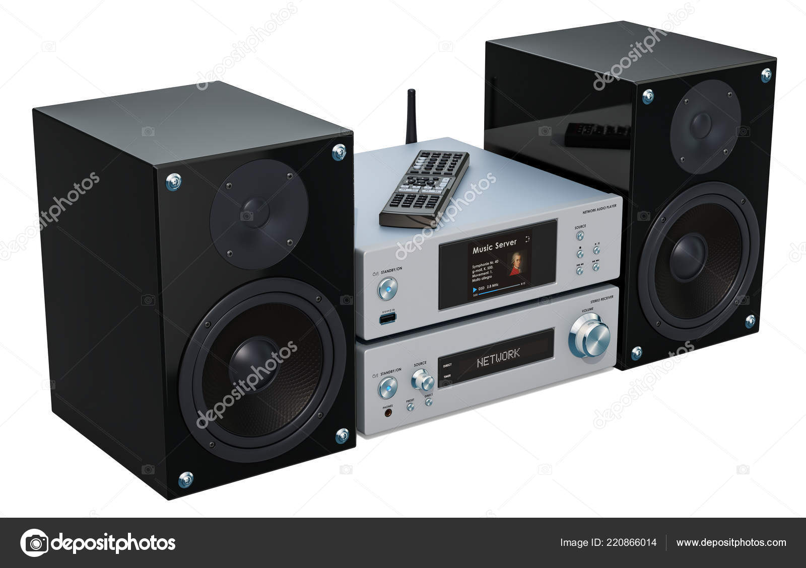Mini Home Stereo System