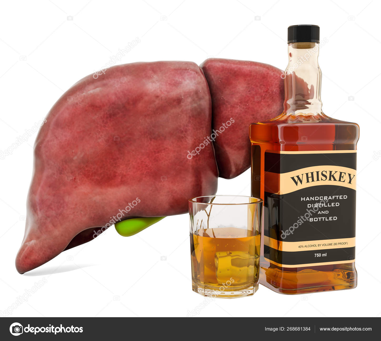 Real Human Liver Alcohol
