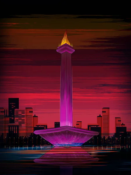 Praça merdeka Vector Art Stock Images | Depositphotos