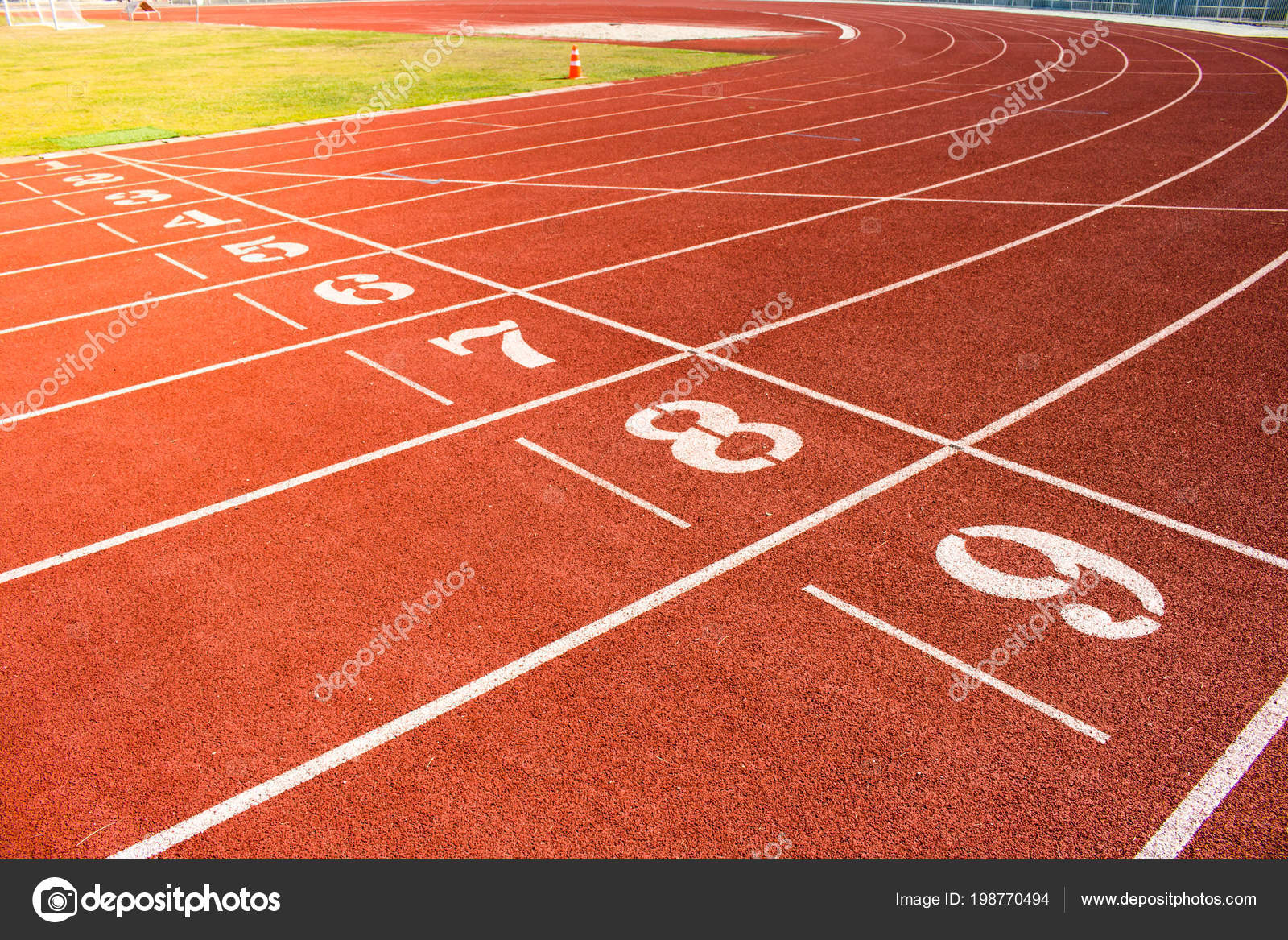 Running Race Track Wallpaper