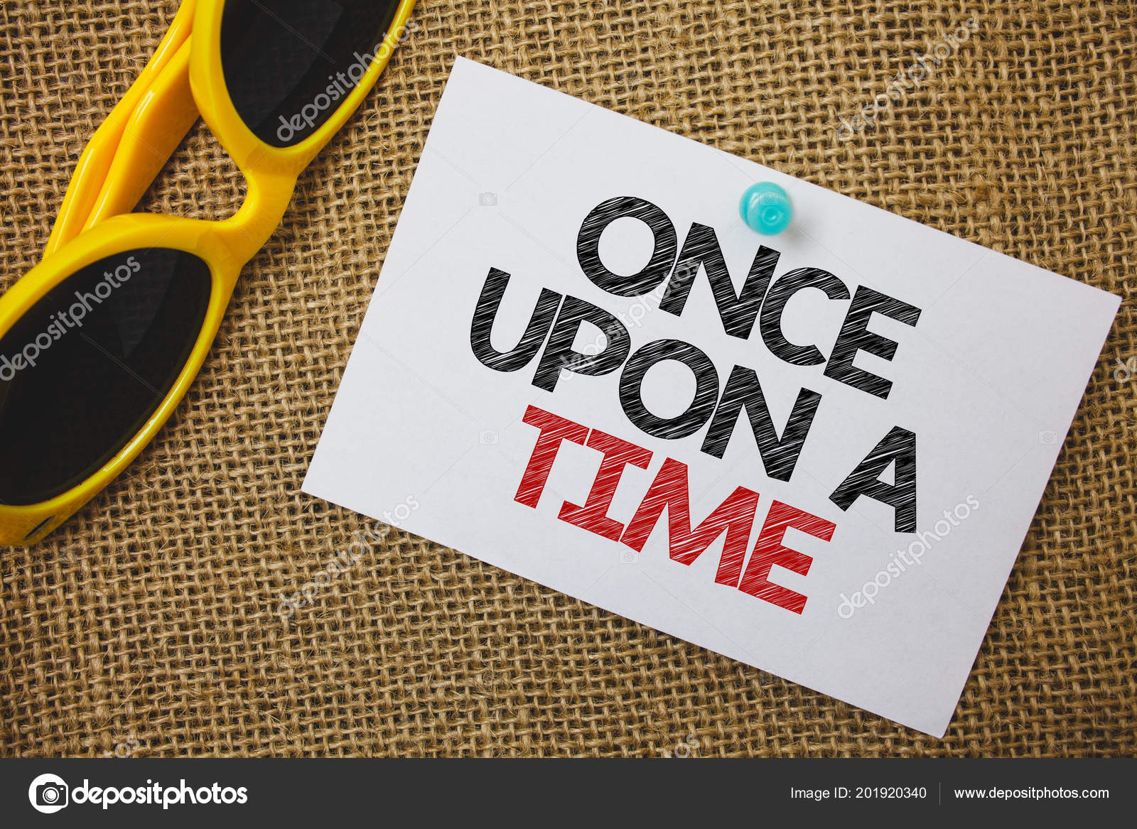 Writing Note Showing Once Open Time Business Photo Showcasing Telling ...