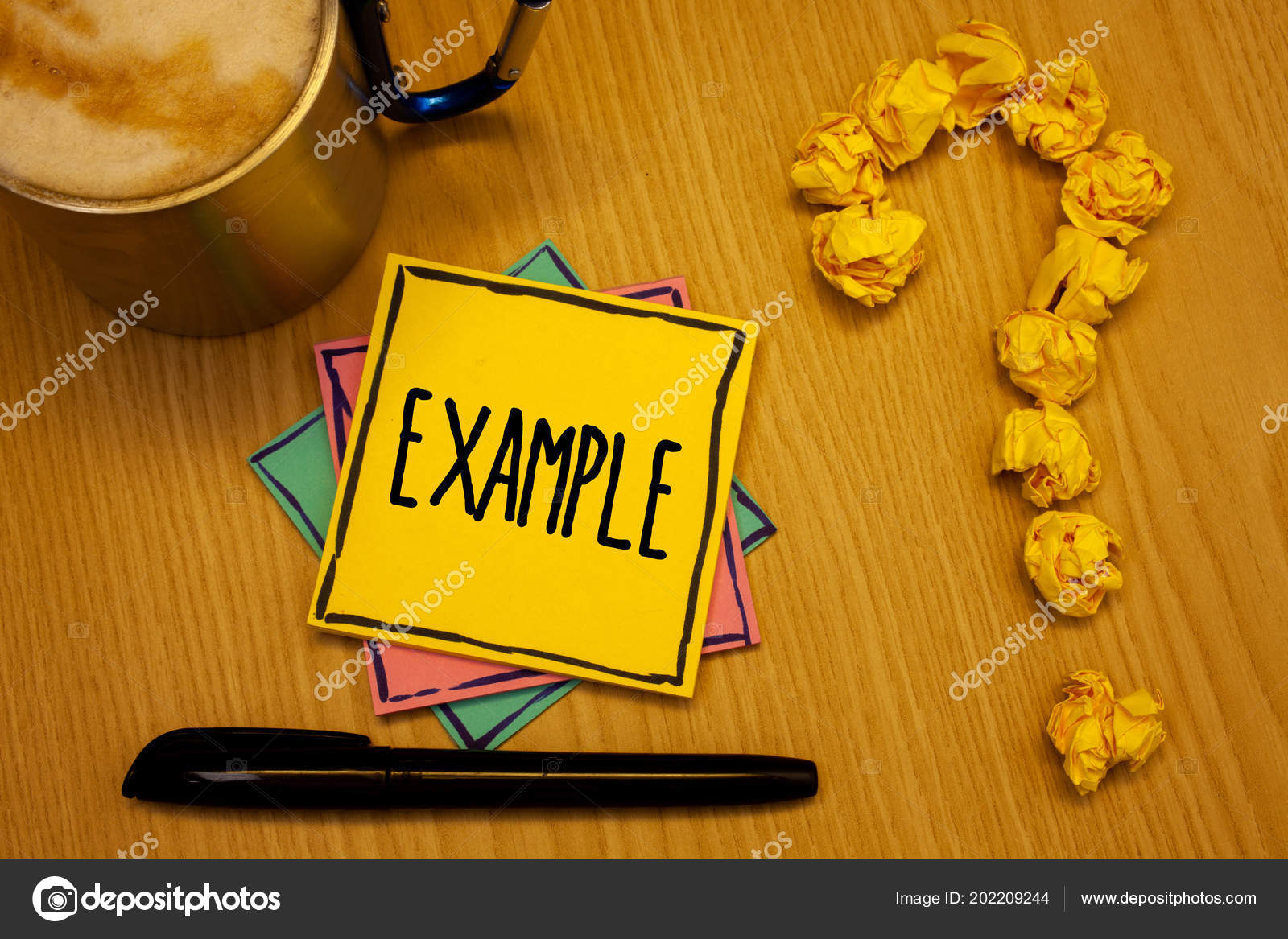 Writing Note Showing Example Business Photo Showcasing Illustration ...