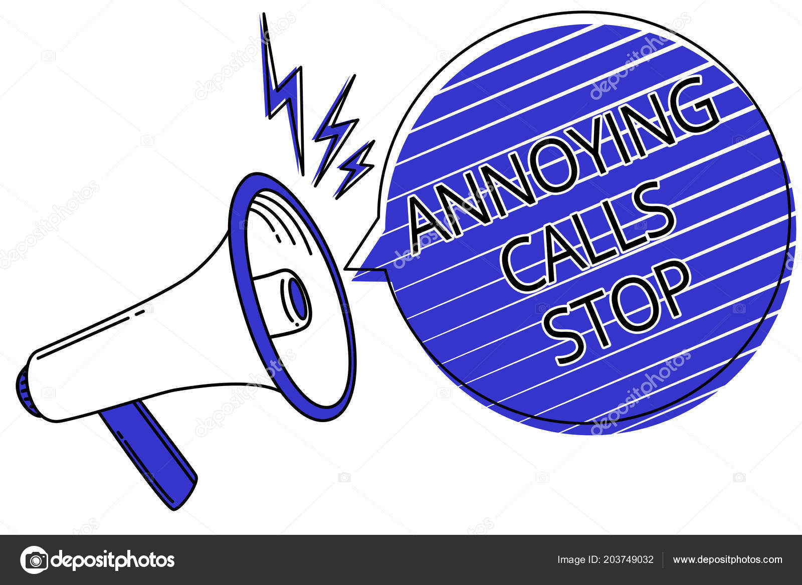 Annoying Phone Caller Clip Art