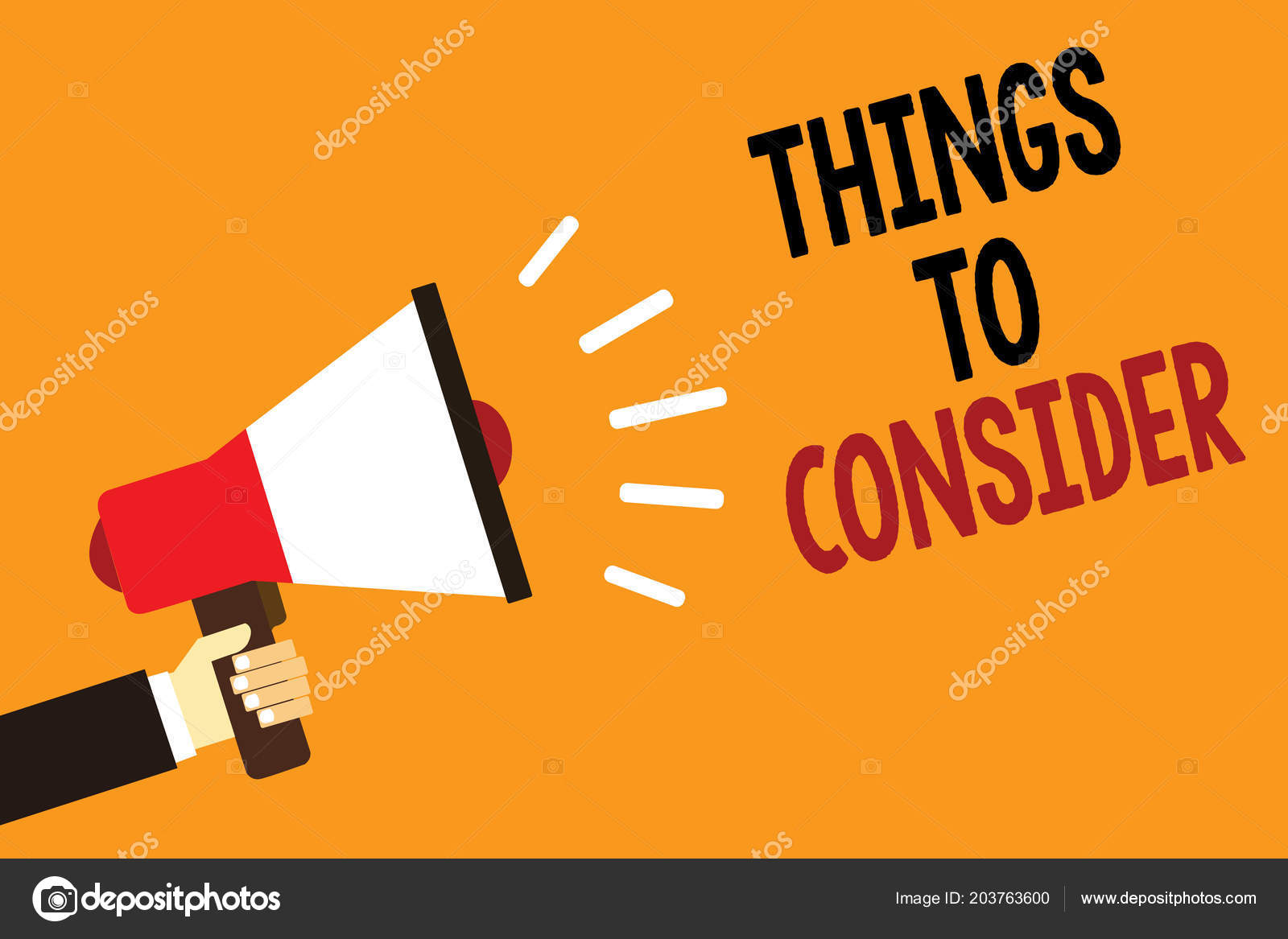 Handwriting Text Things Consider Concept Meaning List Check Shopping ...