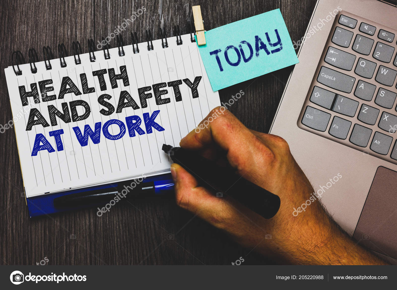 Word Writing Text Health Safety Work Business Concept Secure Procedures ...