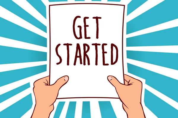 208 Get started text Stock Illustrations | Depositphotos