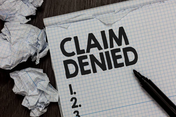 Denied claim Stock Photos, Royalty Free Denied claim Images | Depositphotos