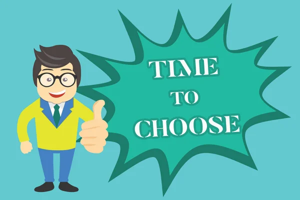 Choice Time Clipart