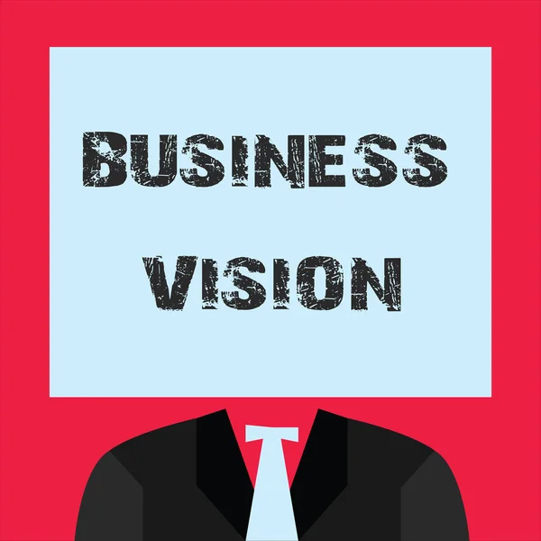 Word writing text Business Vision. Business concept for grow your ...