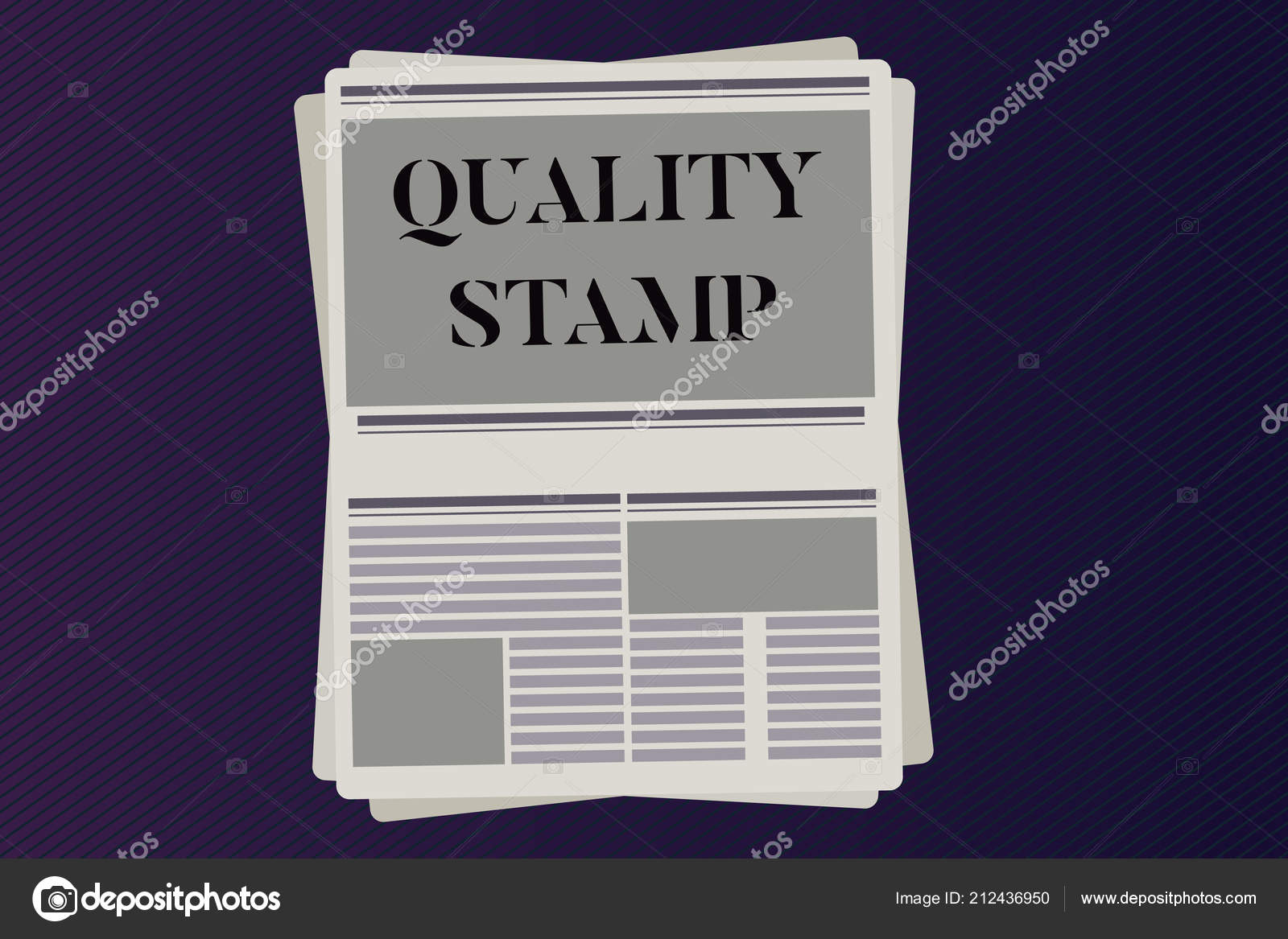 Word writing text Quality Stamp. Business concept for Seal of Approval ...