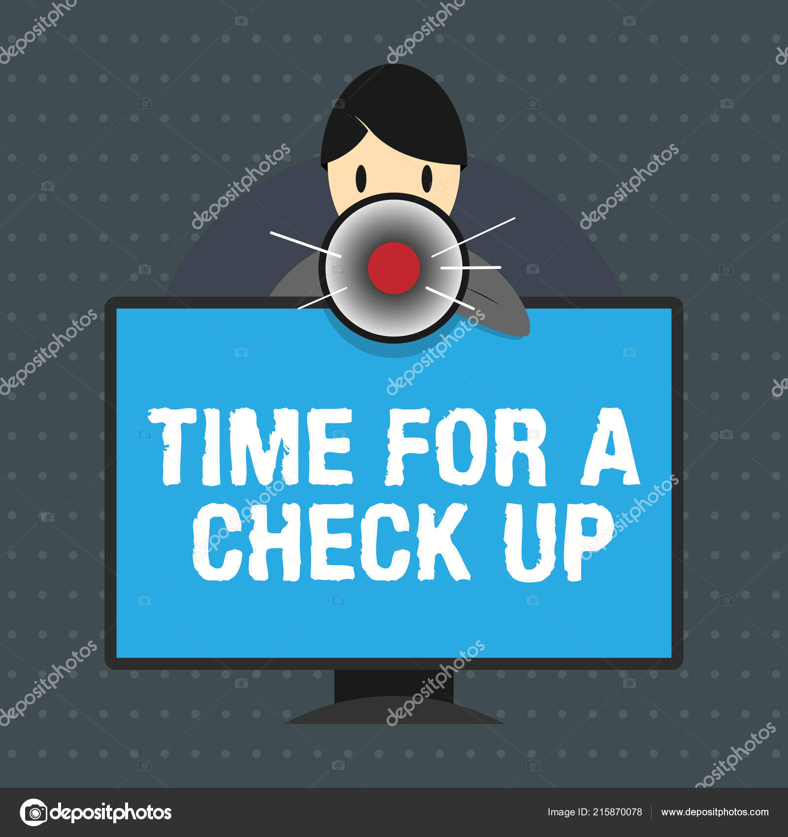 Text sign showing Time For A Check Up. Conceptual photo a Thorough ...