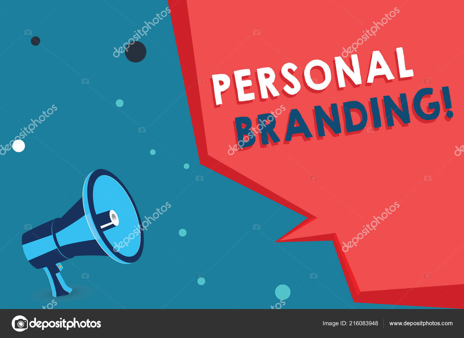 Word writing text Personal Branding. Business concept for Practice of People Marketing ...