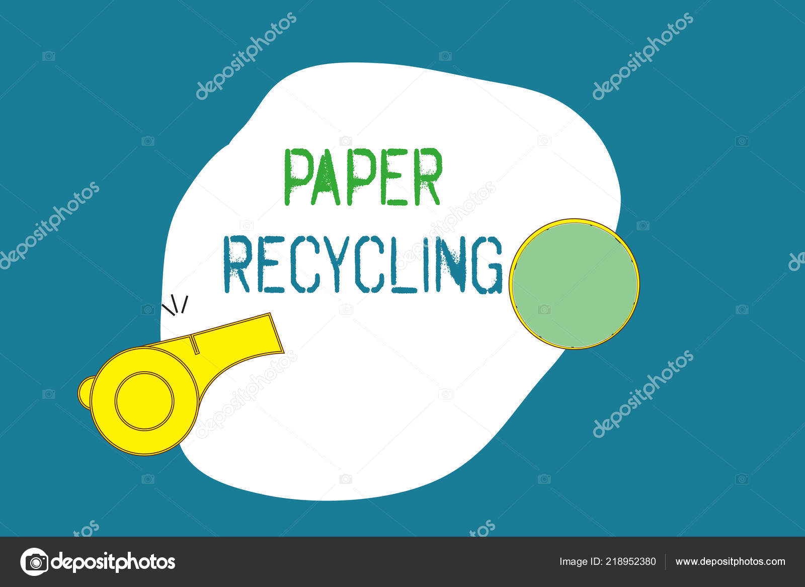 Word writing text Paper Recycling. Business concept for Using the waste ...
