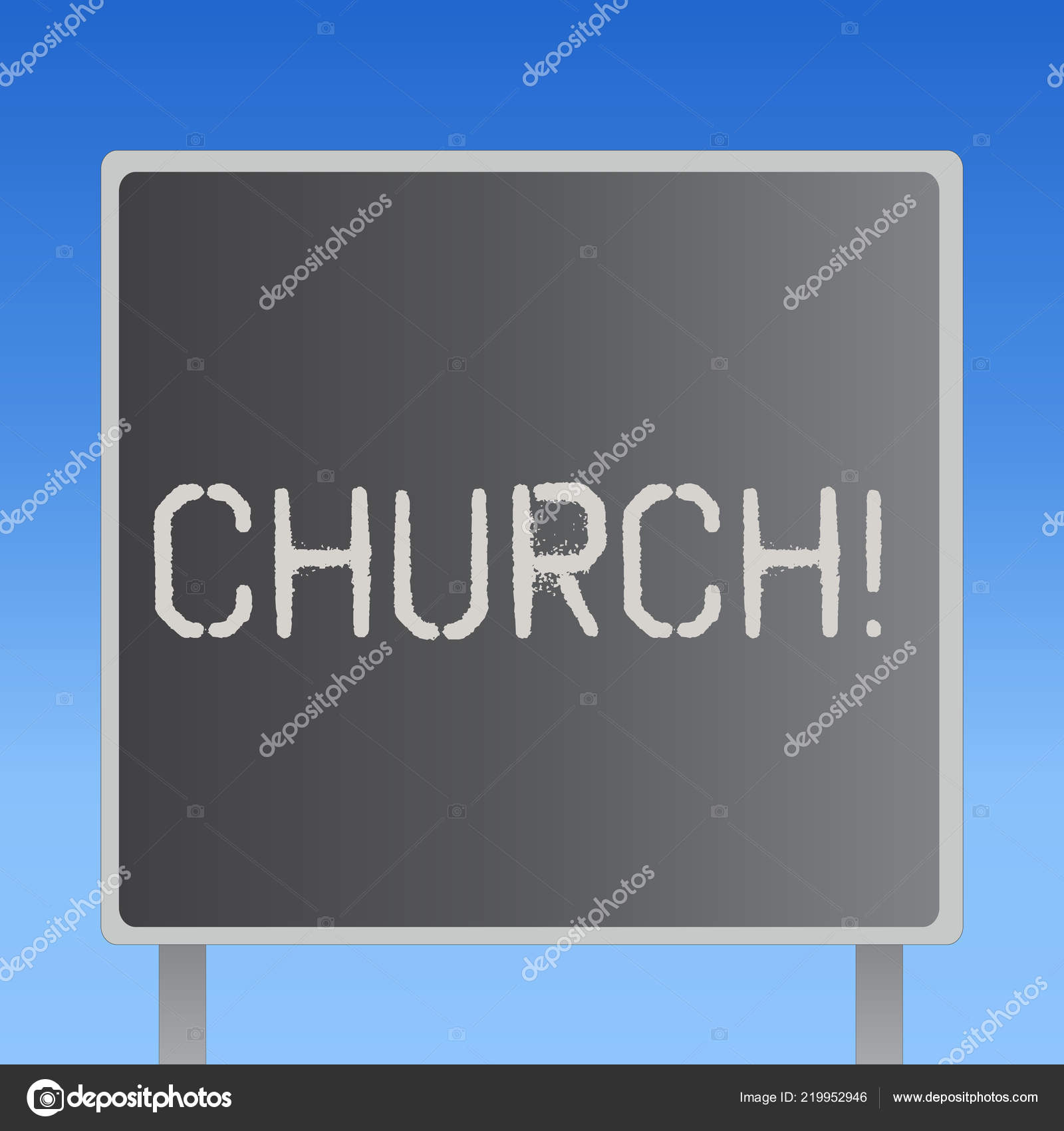 Word writing text Church. Business concept for Building used for public ...