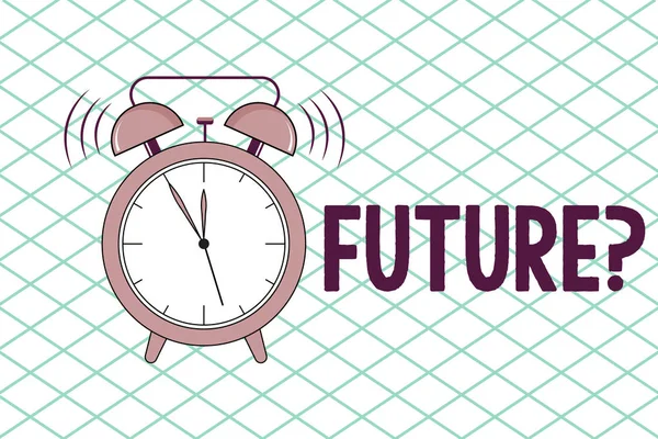 Conceptual hand writing showing Future question. Business photo ...