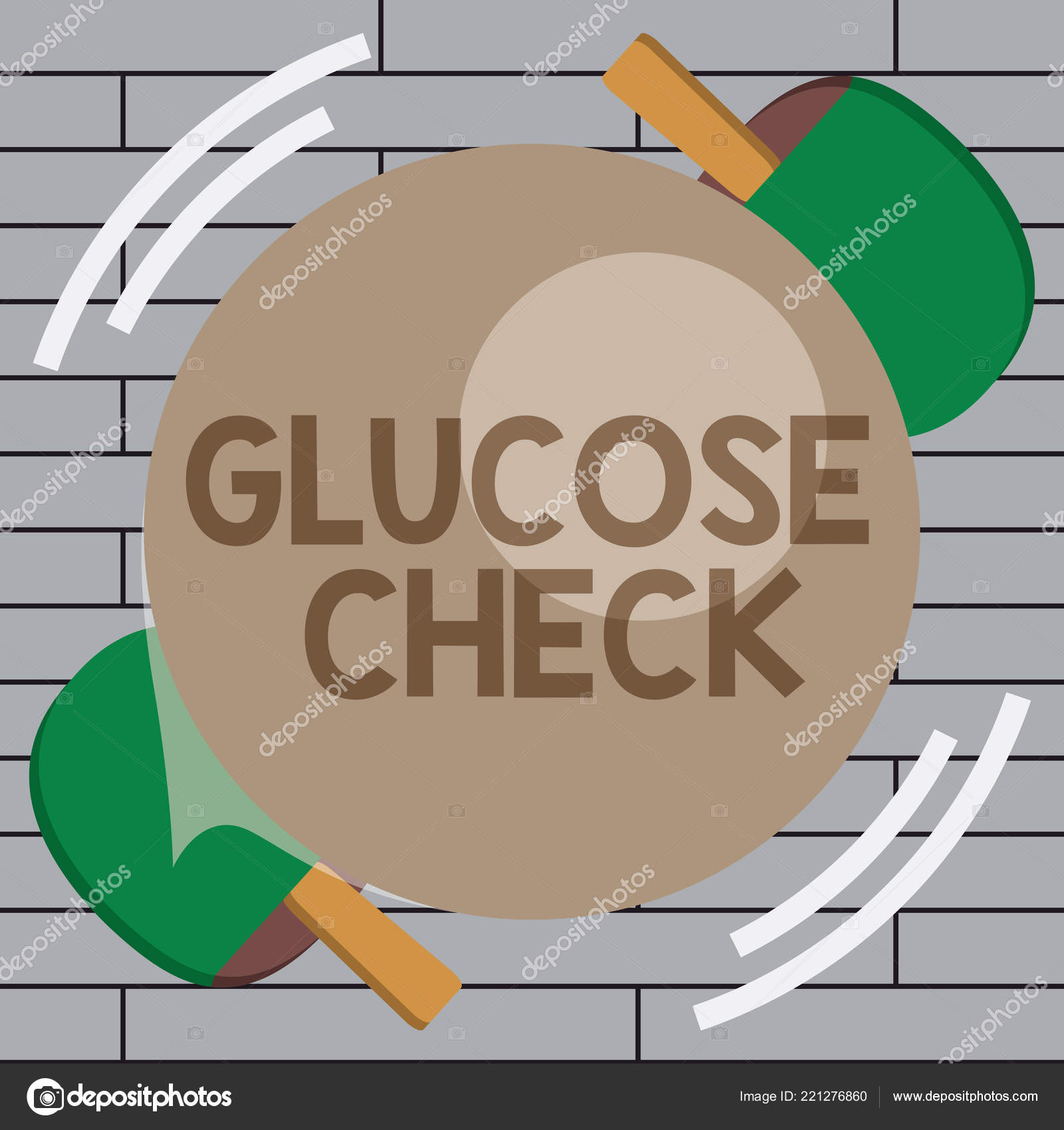Handwriting text writing Glucose Check. Concept meaning Procedure that ...