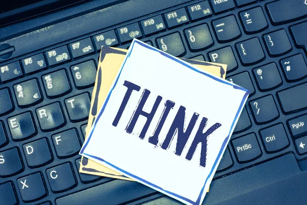 Handwriting text writing Think. Concept meaning direct ones mind ...