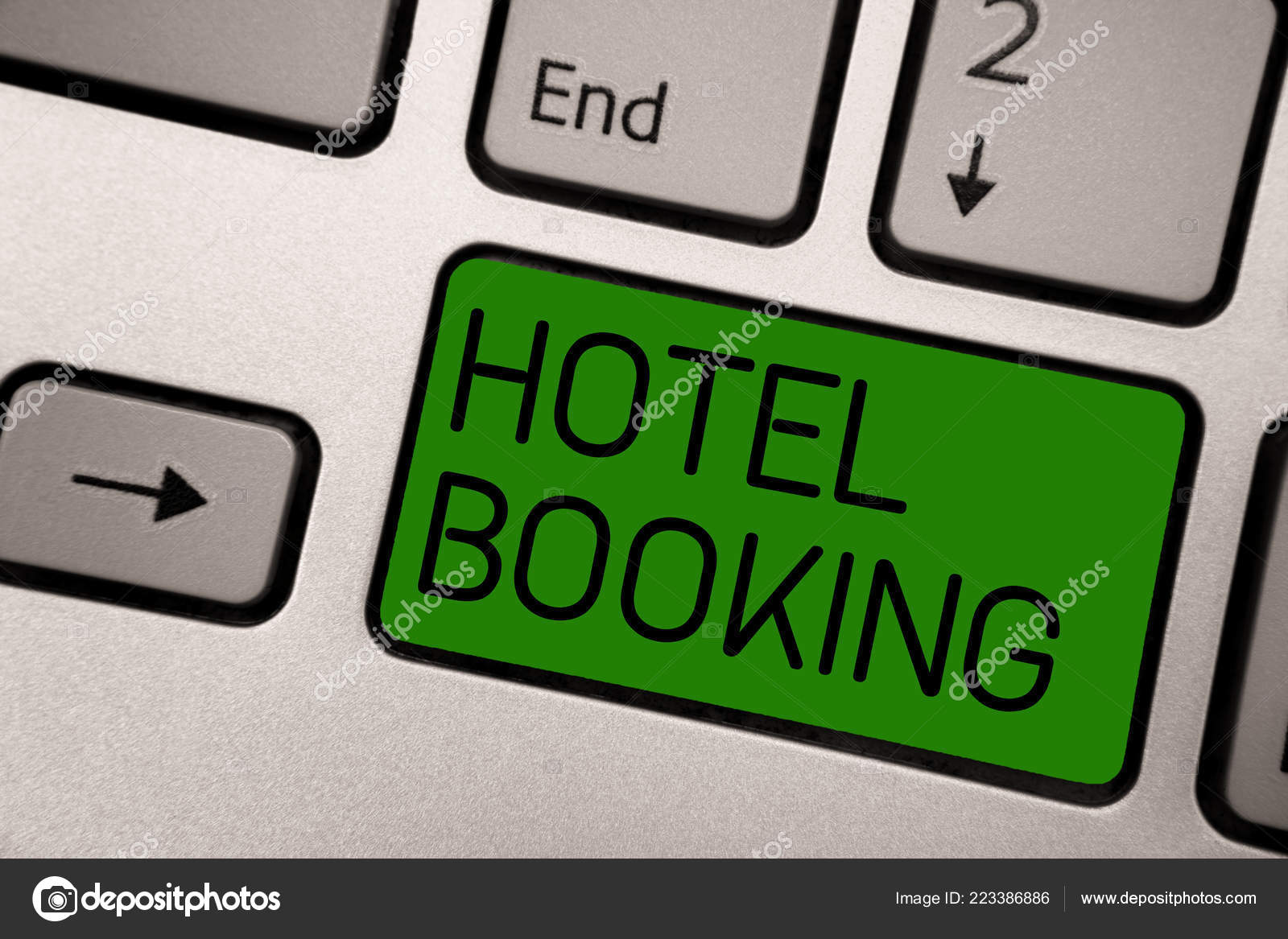 Writing note showing Hotel Booking. Business photo showcasing Online ...