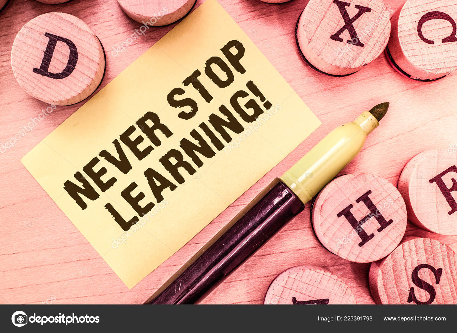 Handwriting text writing Never Stop Learning. Concept meaning Continue ... Handwriting text writing Never Stop Learning. Concept meaning Continue ...