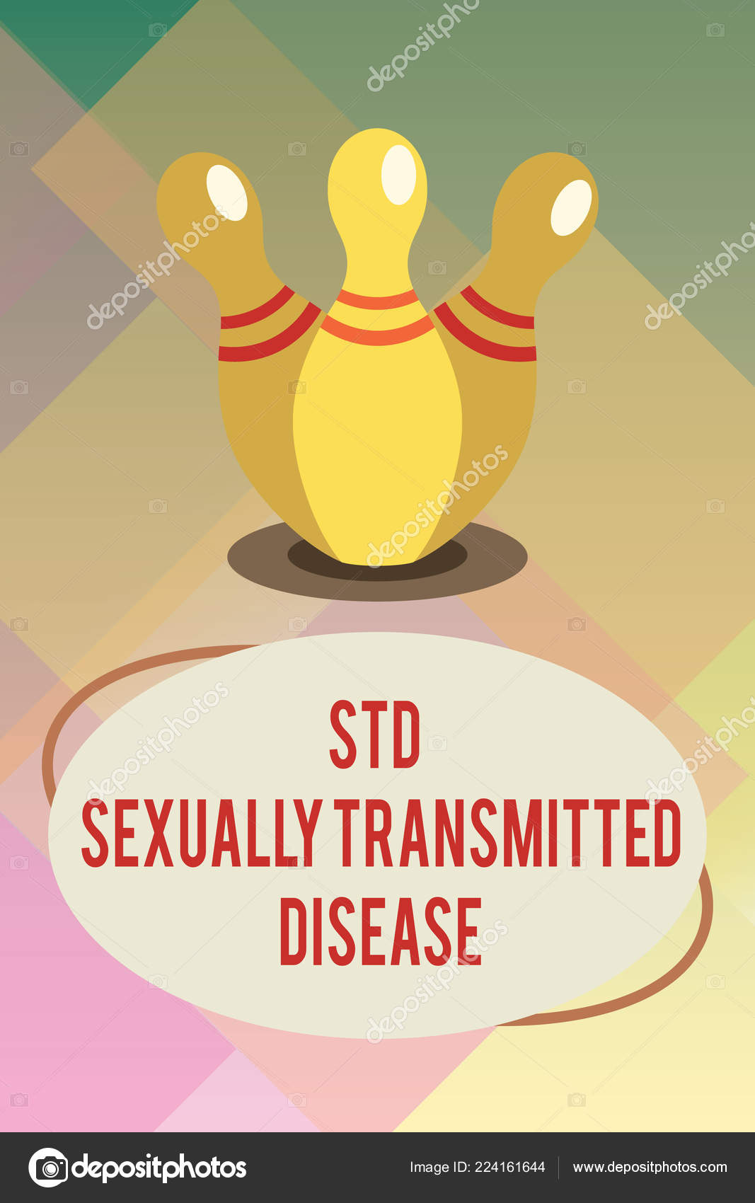 Handwriting text Std Sexually Transmitted Disease. Concept meaning ...