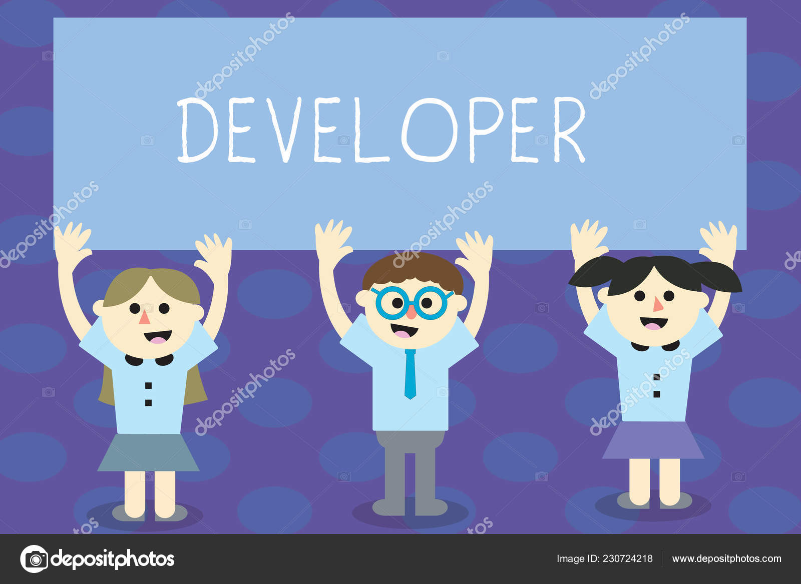 Writing note showing Developer. Business photo showcasing demonstrating ...