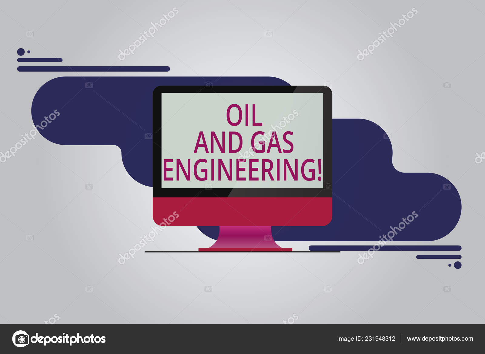 Text sign showing Oil And Gas Engineering. Conceptual photo Petroleum ...