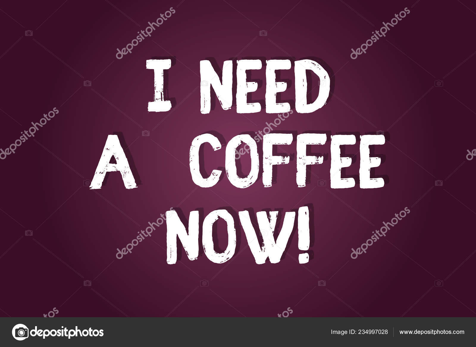 Need Coffee Now