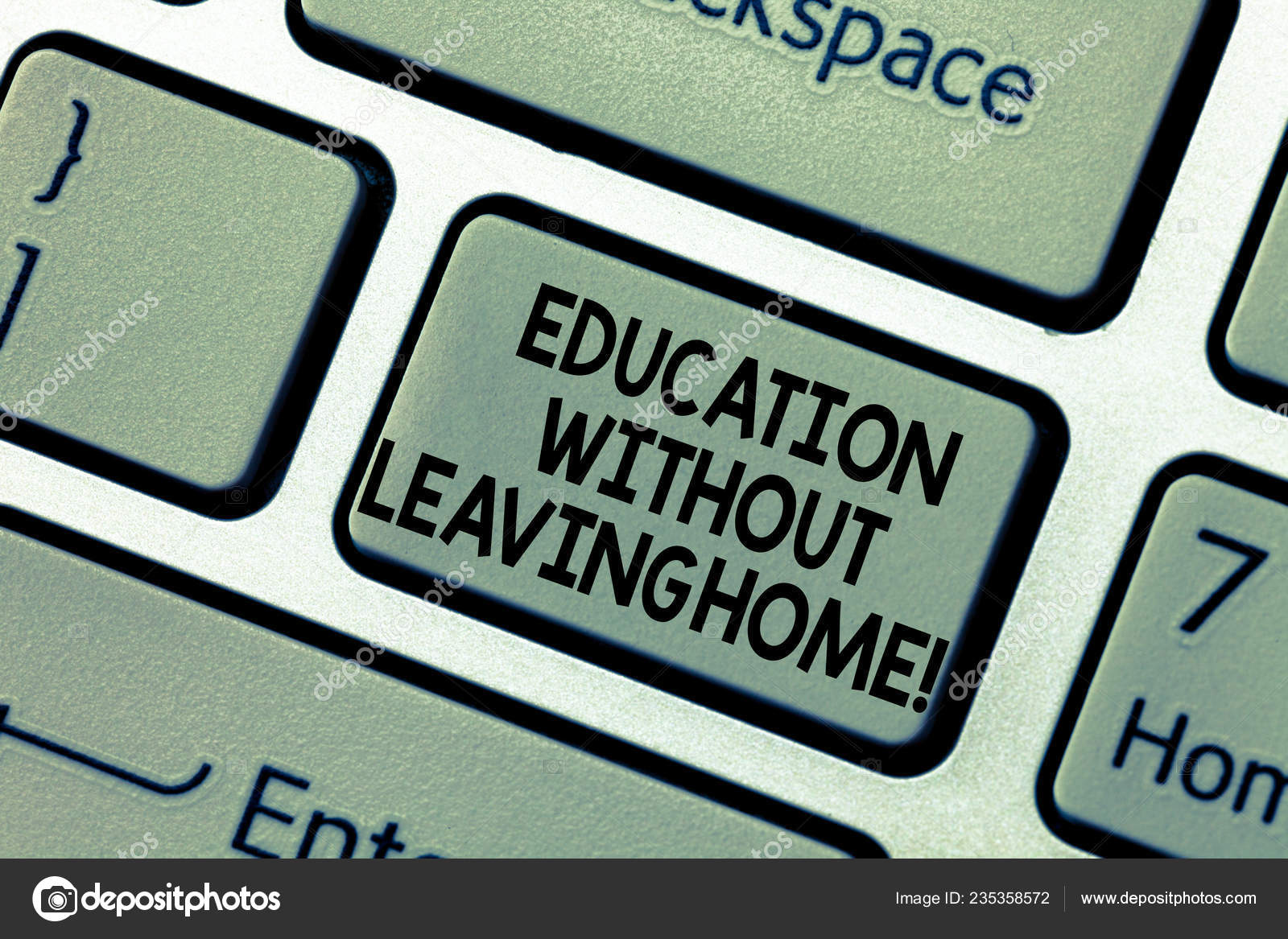 Word writing text Education Without Leaving Home. Business concept for ...