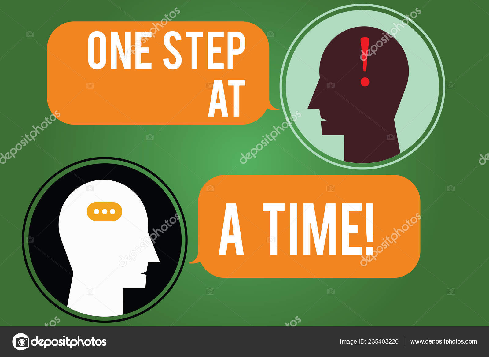 One Step At A Time Clipart