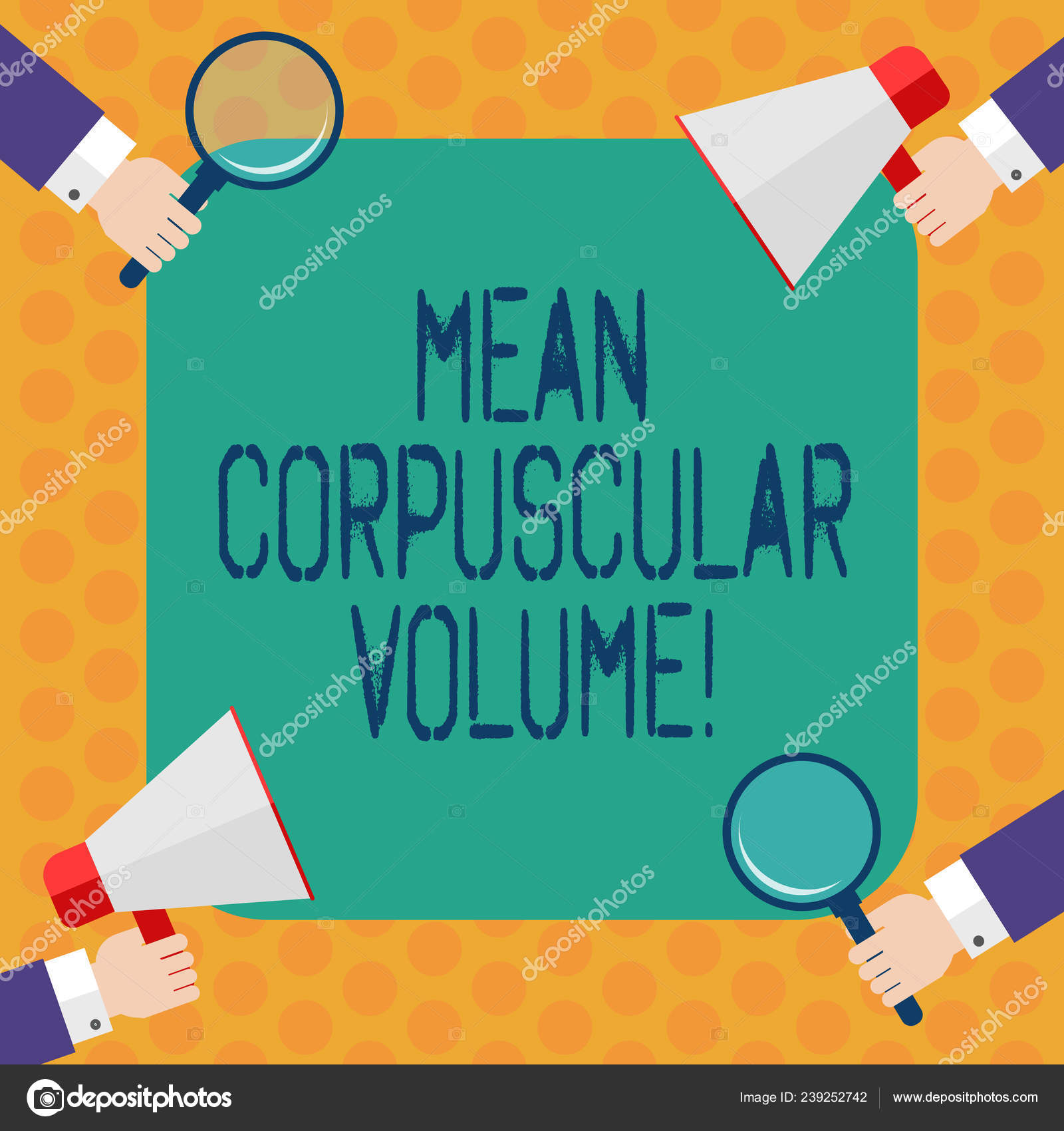 Writing note showing Mean Corpuscular Volume. Business photo showcasing ...