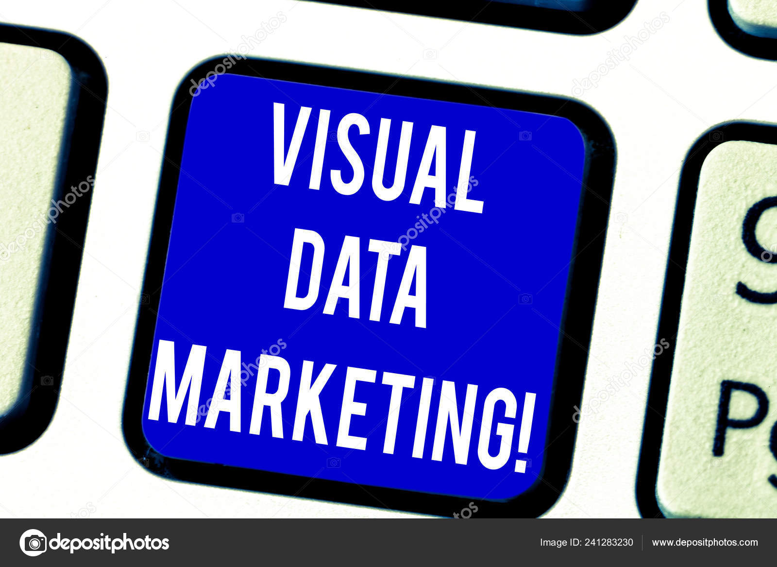 Text sign showing Visual Data Marketing. Conceptual photo Use images to ...