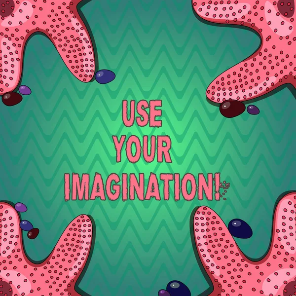 Handwriting text writing Use Your Imagination. Concept meaning using ...