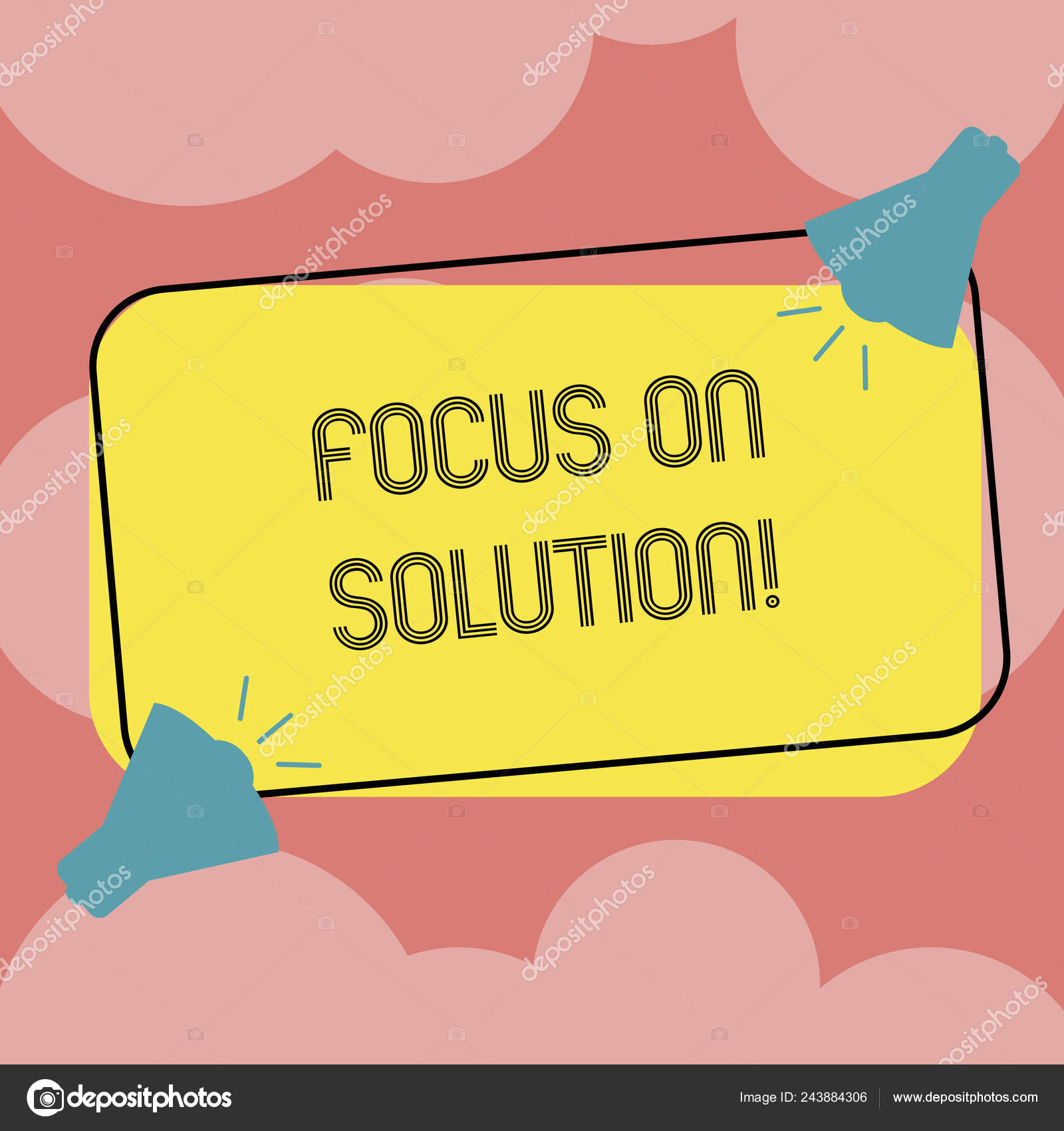 Writing note showing Focus On Solution. Business photo showcasing ...