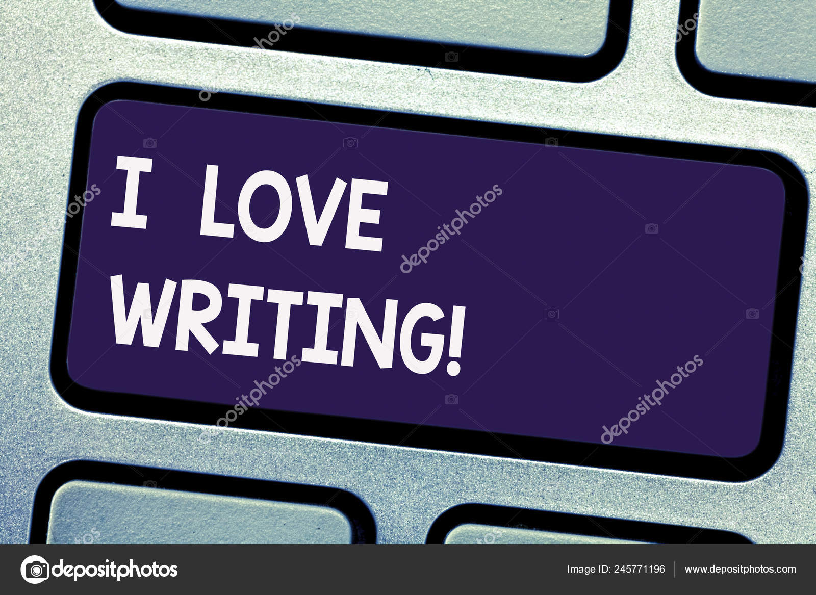 I Love Writing Clipart