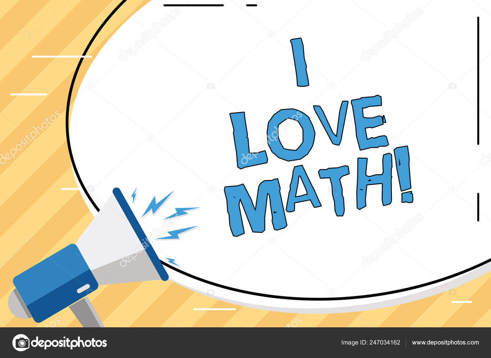 I Love Math Clipart
