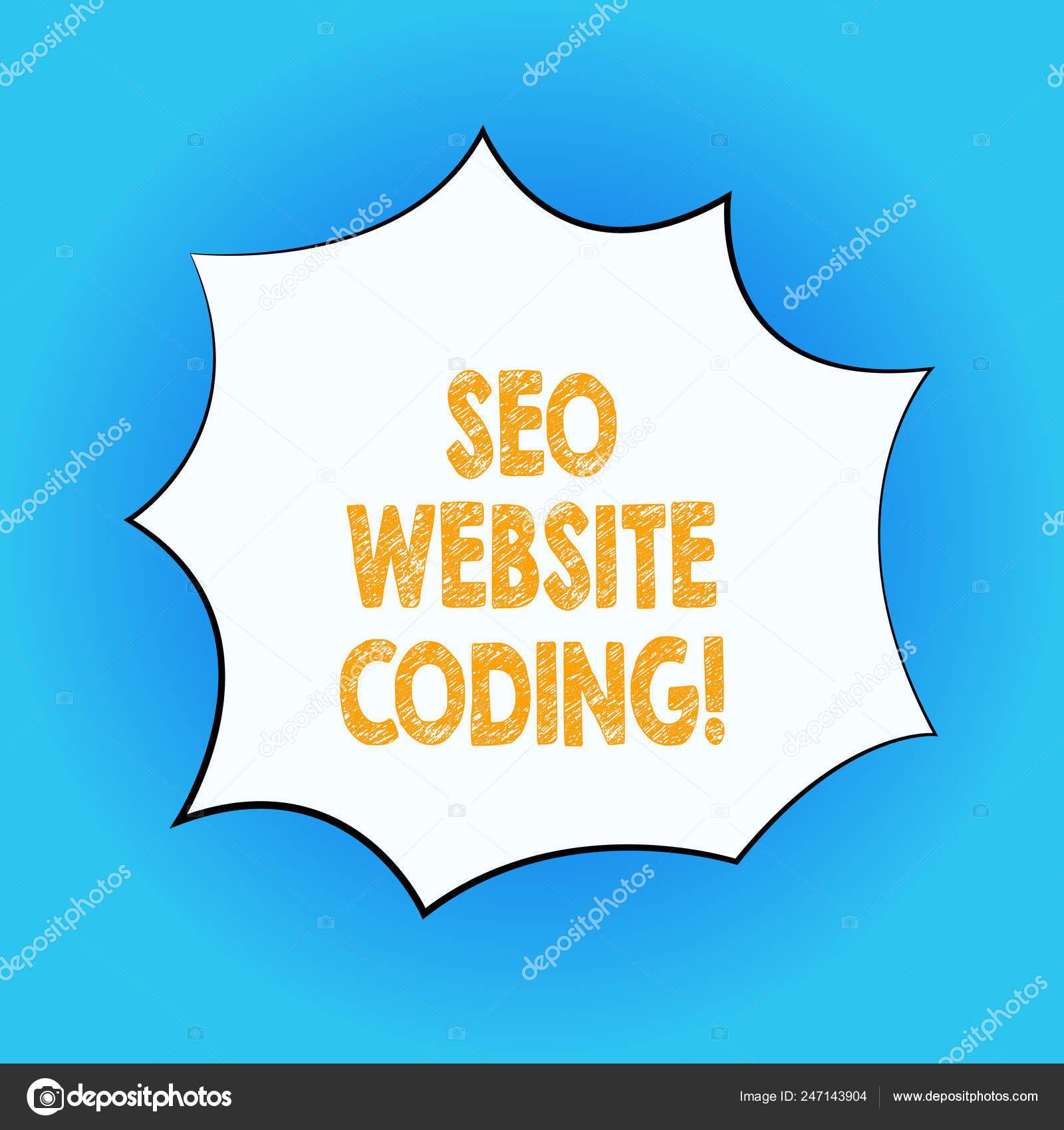 Handwriting Text Seo Website Coding Concept Meaning Create Site In Way Make It More Visible To