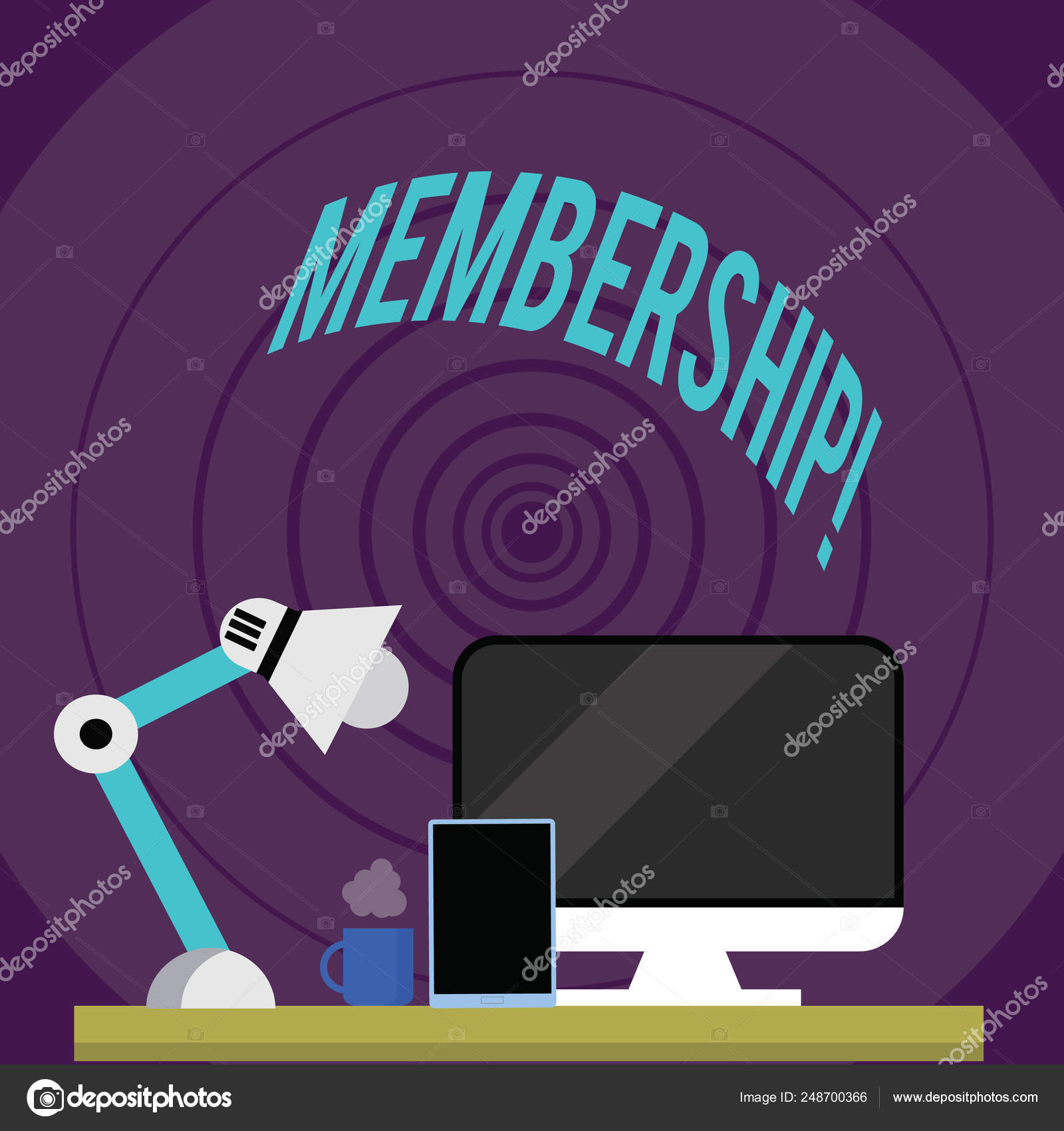 Writing note showing Membership. Business photo showcasing Being member ...