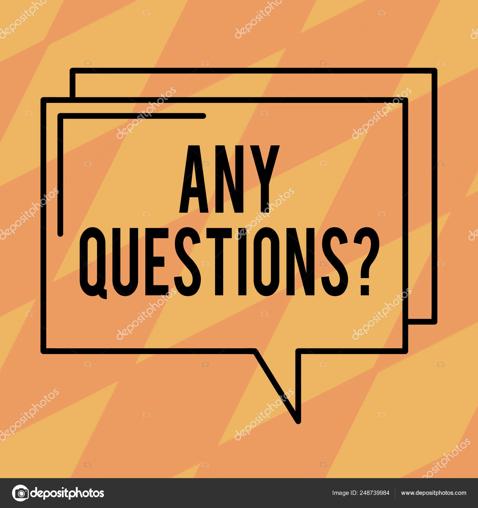 Text sign showing Any Questionsquestion. Conceptual photo Need to ask ... Text sign showing Any Questionsquestion. Conceptual photo Need to ask ...